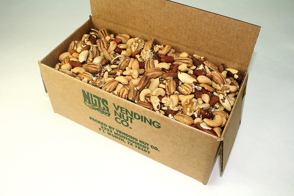 15B - Super Mix Nuts (Roasted & Salted) 3 lb. box – Vending Nut Co