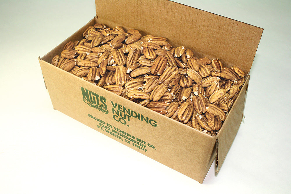15G - Pecans Large Halves - 2 lb. box – Vending Nut Co